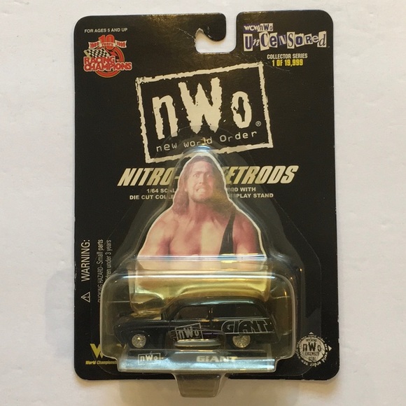 Toys | Big Show Nwo Wcw Nitrostreet Rods Die Cast Car Damaged Packaging ...